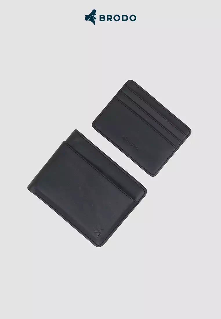 Jual Brodo BRODO - Dompet Walland Black Original 2025 | ZALORA Indonesia