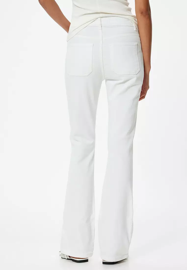 Buy KOTON Bell-Bottom Pocket Jeans 2025 Online | ZALORA