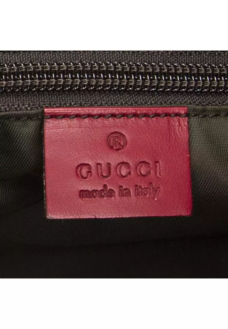 Buy Gucci Pre-Loved Large Web Shopping Tote Online | ZALORA Malaysia
