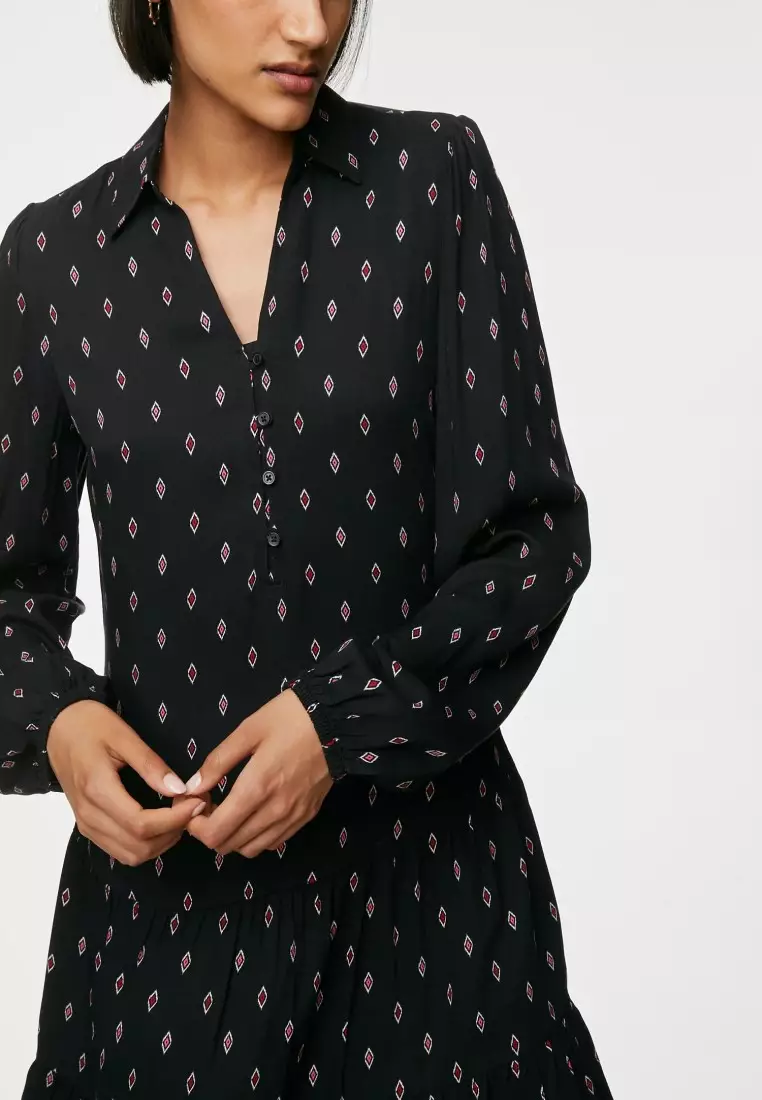 Buy MARKS & SPENCER Printed Knee Length Tiered Dress 2026 Online | ZALORA Philippines