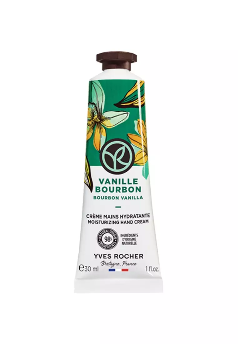 Buy Yves Rocher Bourbon Vanilla Moisturizing Hand Cream - 30ml Natural ...