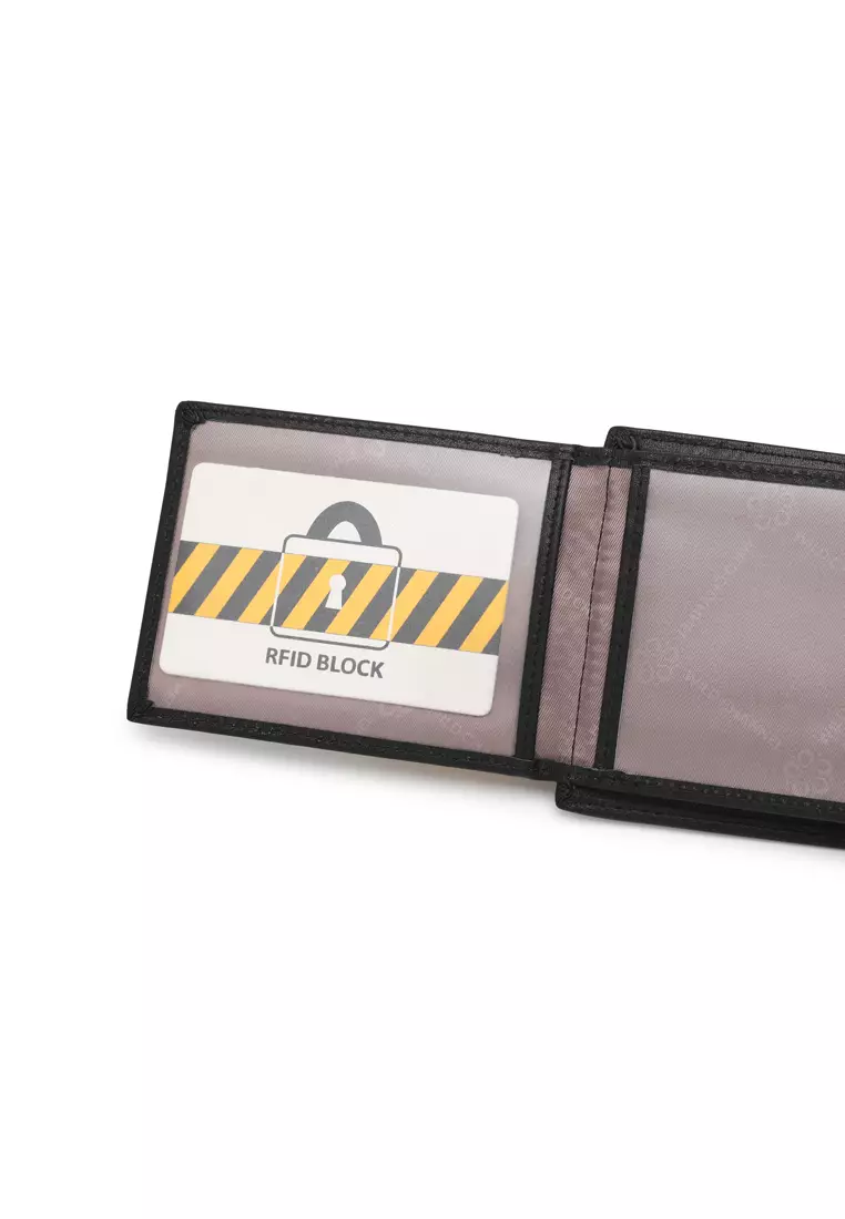 Jual Wild Channel Men's Genuine Leather RFID Wallet (Dompet Pria Kulit ...