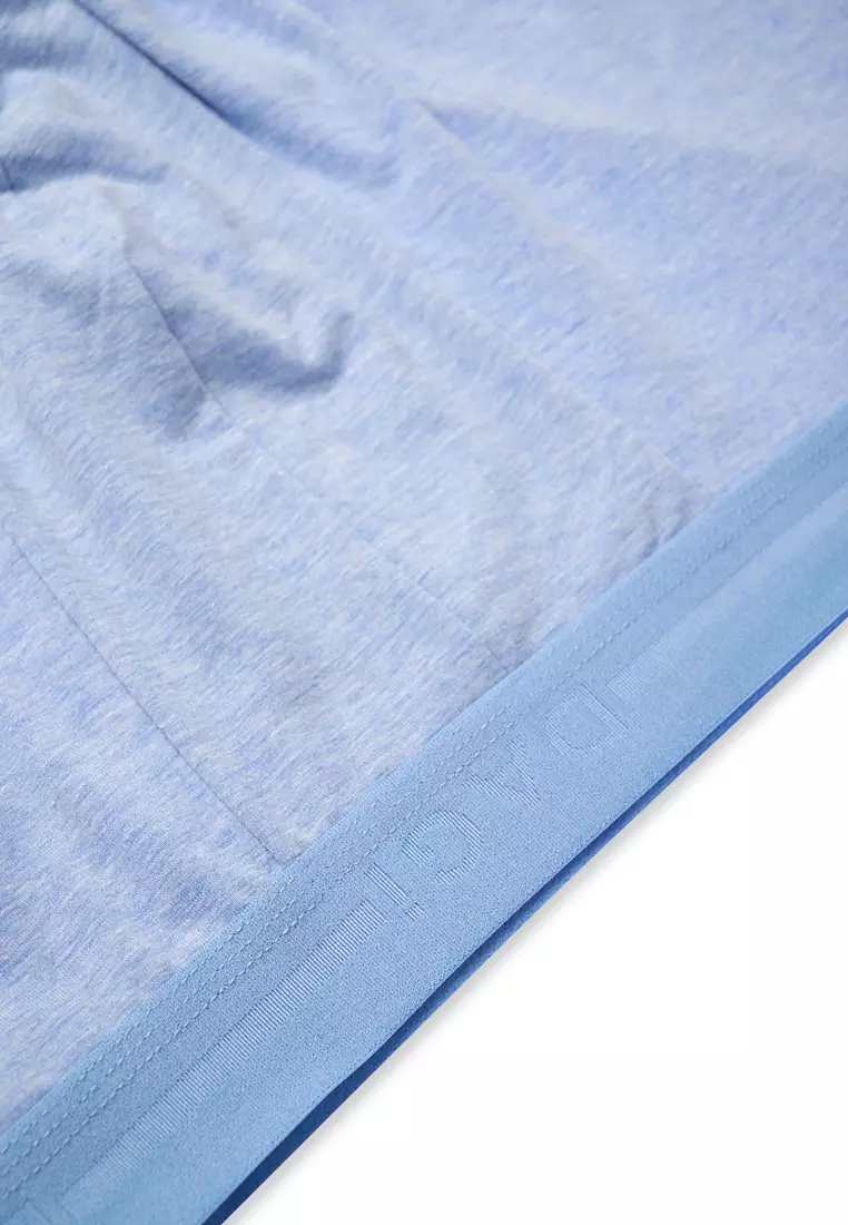 DAGİ 2-Pack Navy Blue-Blue Melange Basic Boxer, Regular, Short Leg ...