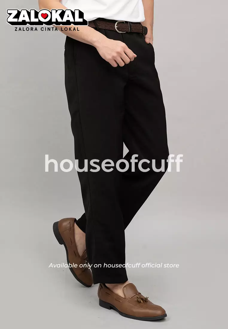 Jual House of Cuff Houseofcuff Celana Panjang Bahan Regular Loose Fit ...