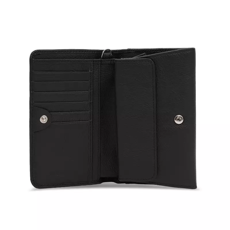 Jual Gino Mariani Dompet Kulit Wanita Gino Mariani Avena Black Original ...