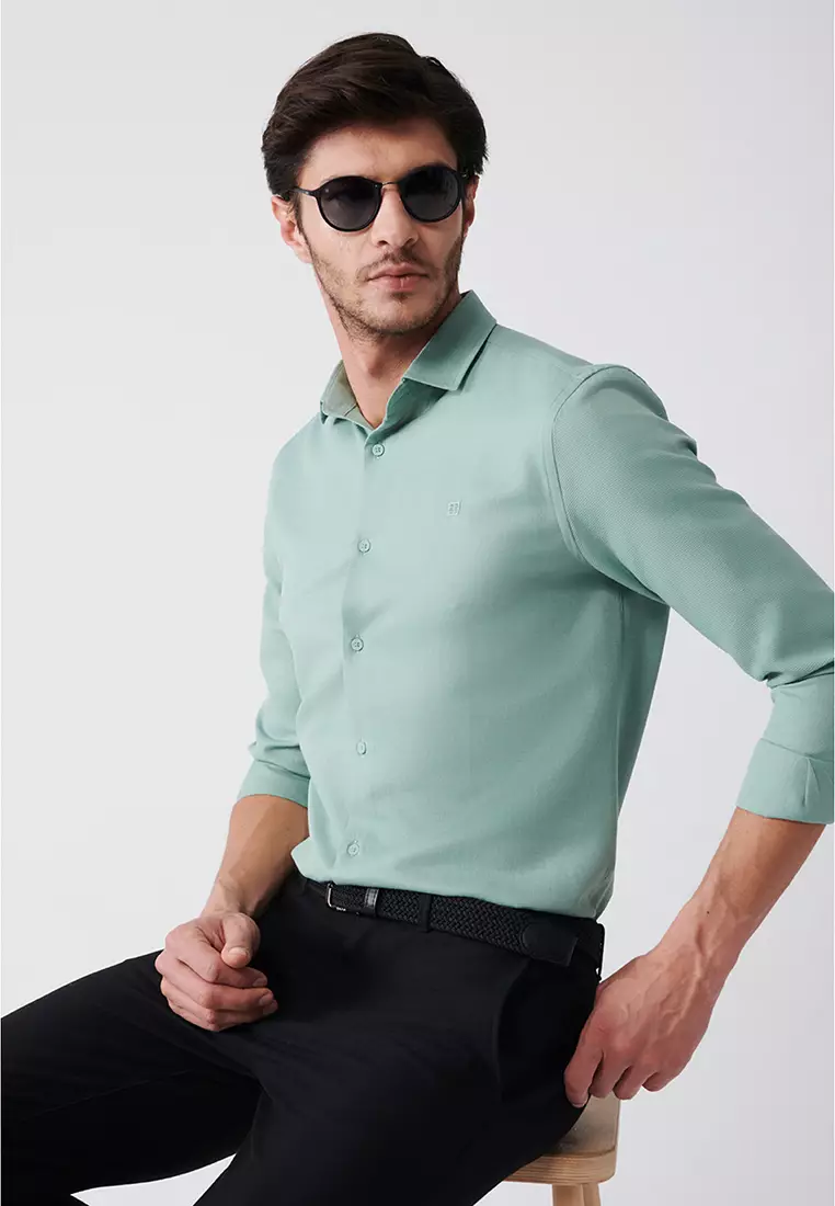 Buy Avva Easy To Iron Long Sleeves Shirt Online | ZALORA Malaysia