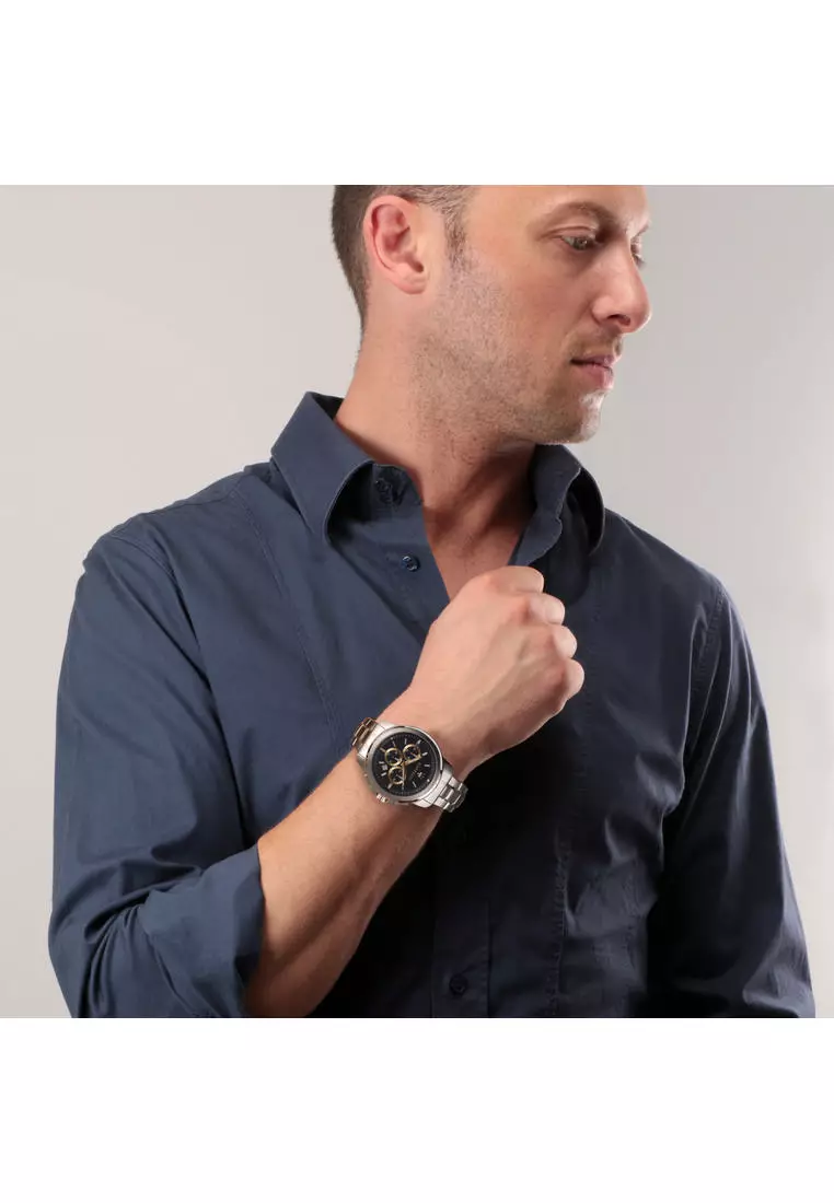 Buy Maserati 【2 Years Warranty】Maserati Successo - 44mm Blue Dial Men's ...