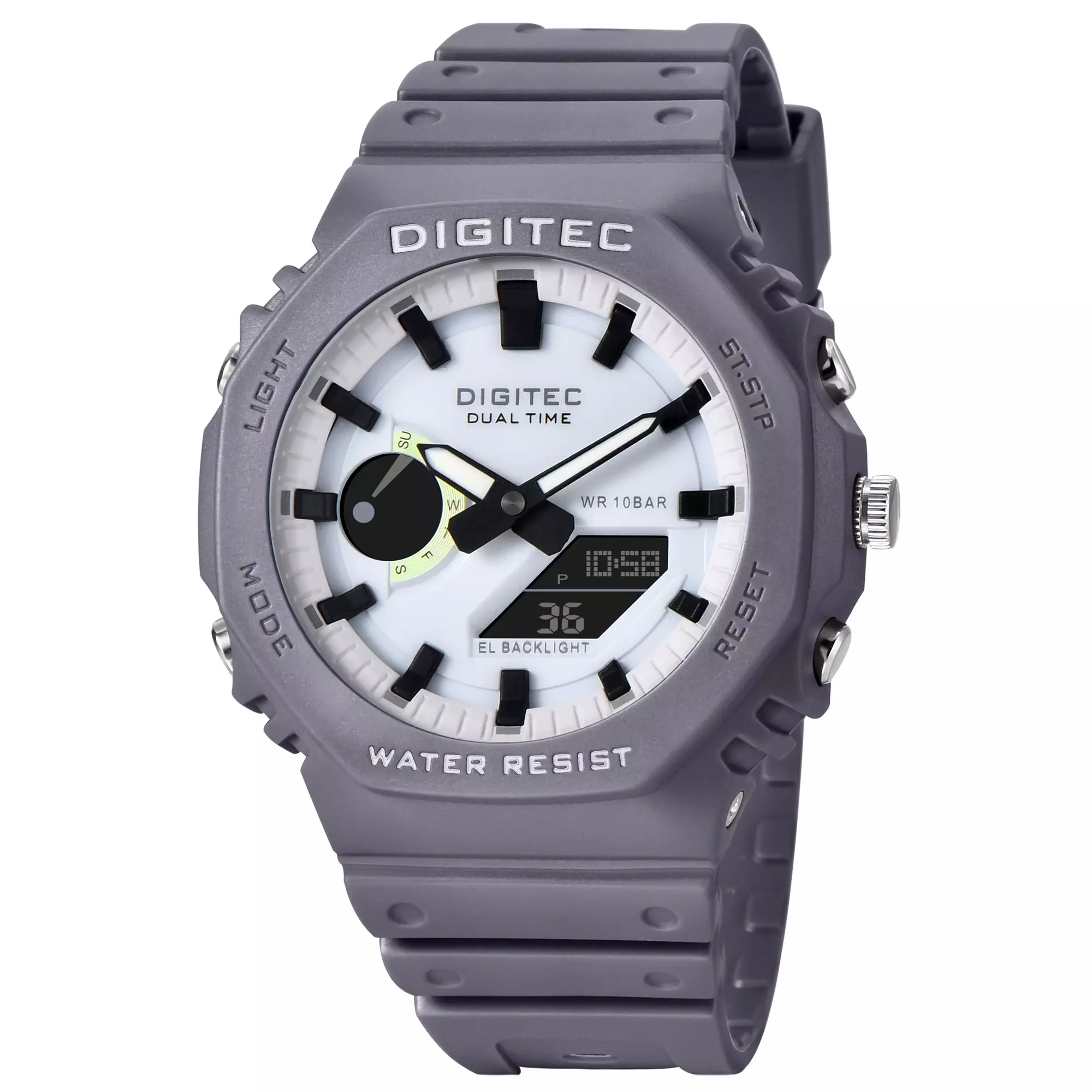 Jual Digitec Jam Tangan Pria DIGITEC DG-2119 Rubber Original Original ...