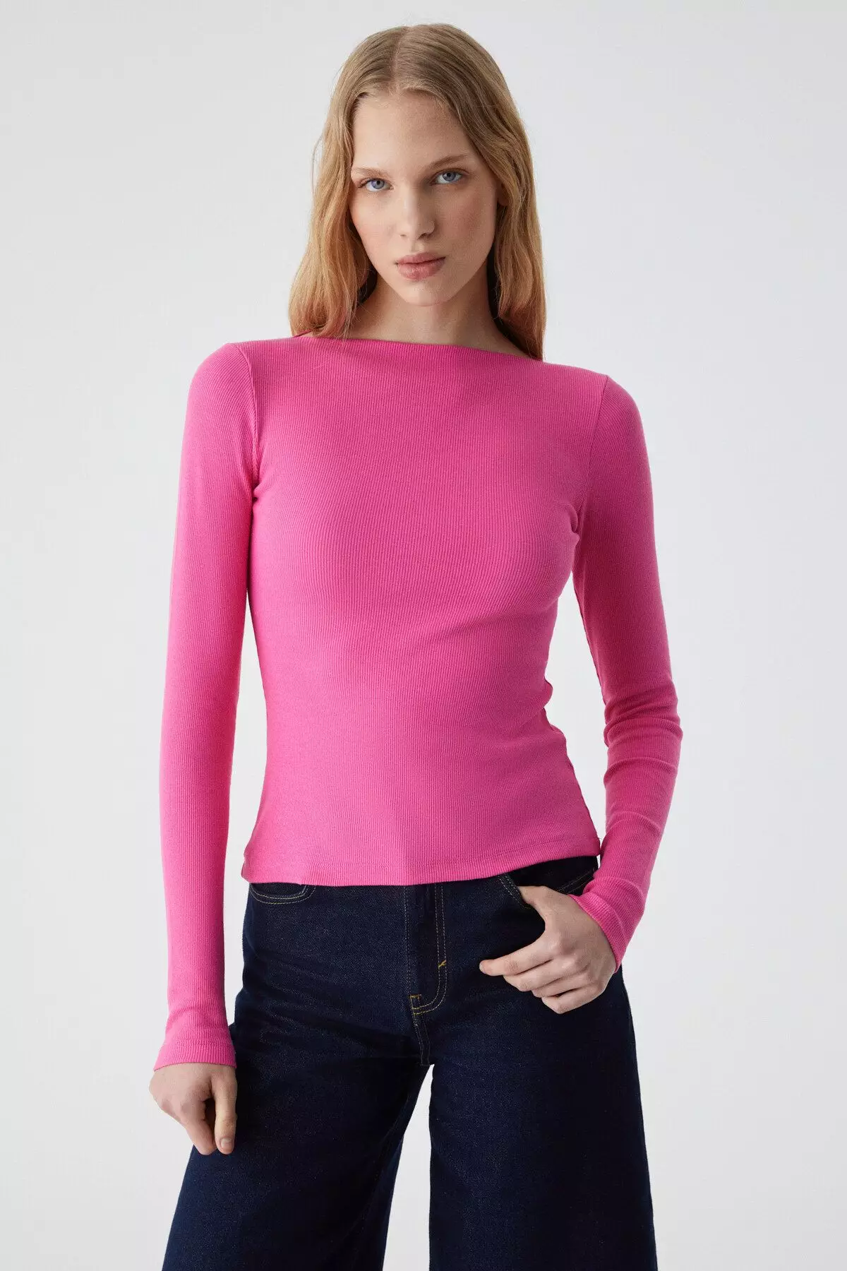 Buy GRIMELANGE Wide Neck Blouse 2026 Online | ZALORA Philippines