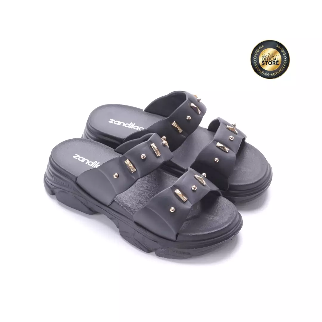 Jual ZANDILAC ZANDILAC - SANDAL WANITA DEWASA CH220523WD - HITAM ...