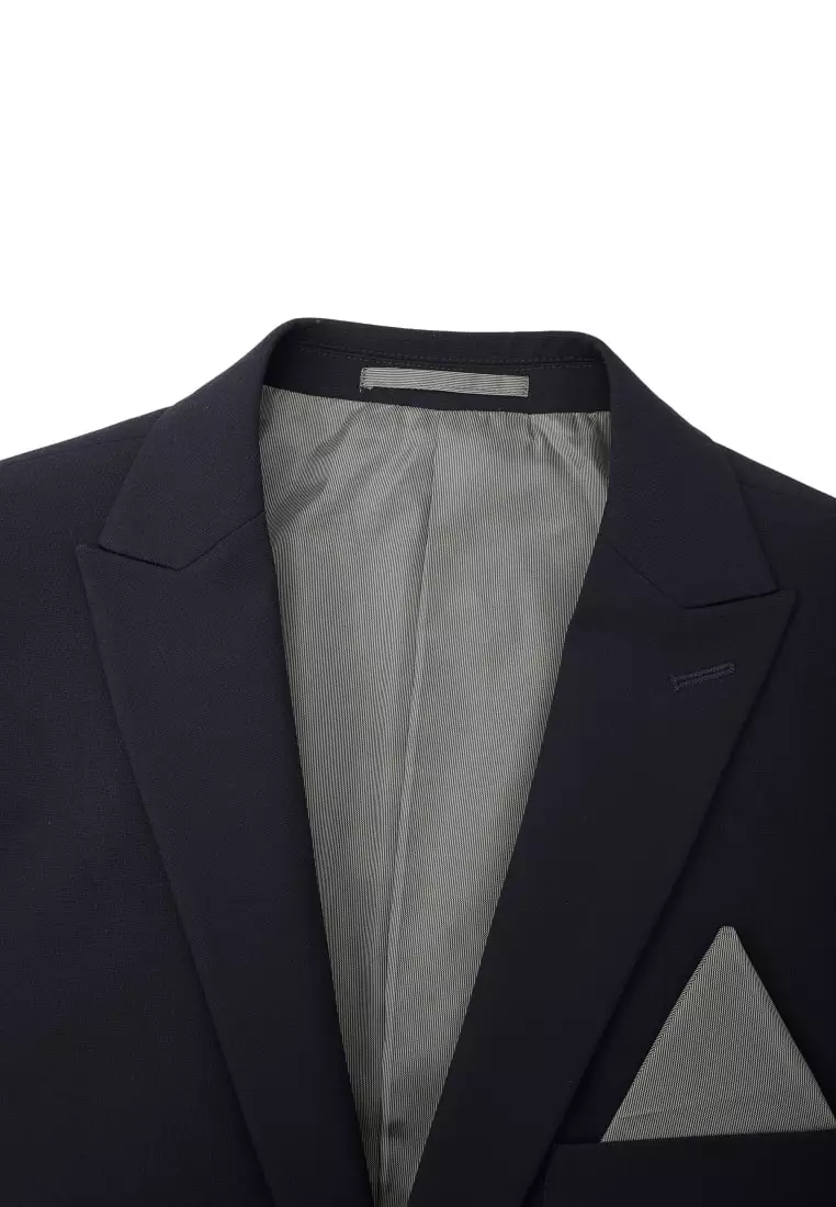 Buy G2000 G2000 Multi-Way Stretch Smart Fit Plain Weave Suit Blazer ...