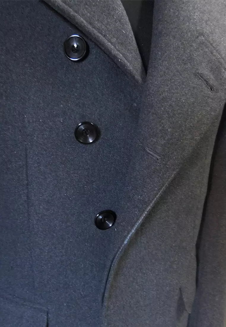 Buy Well Suited Asymmetrical Wool Coat 2026 Online | ZALORA Philippines
