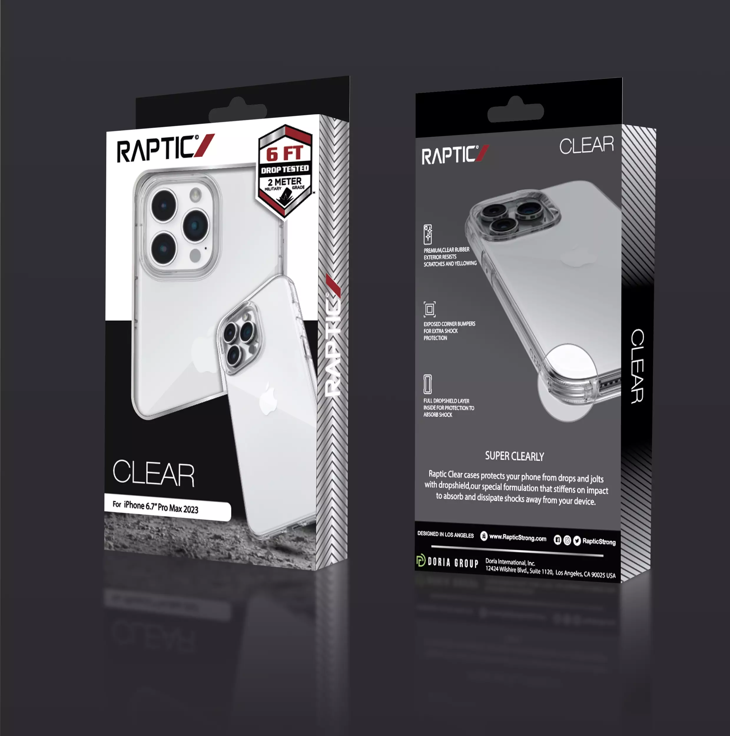 Jual Raptic Casing iPhone 15 Pro XDoria Raptic CLEAR Drop Protection ...