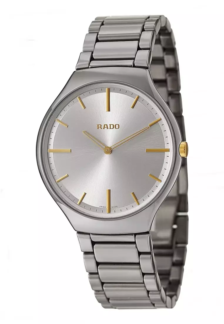 Buy Rado True Thinline Men Watch RO-R27955112 Online | ZALORA Malaysia
