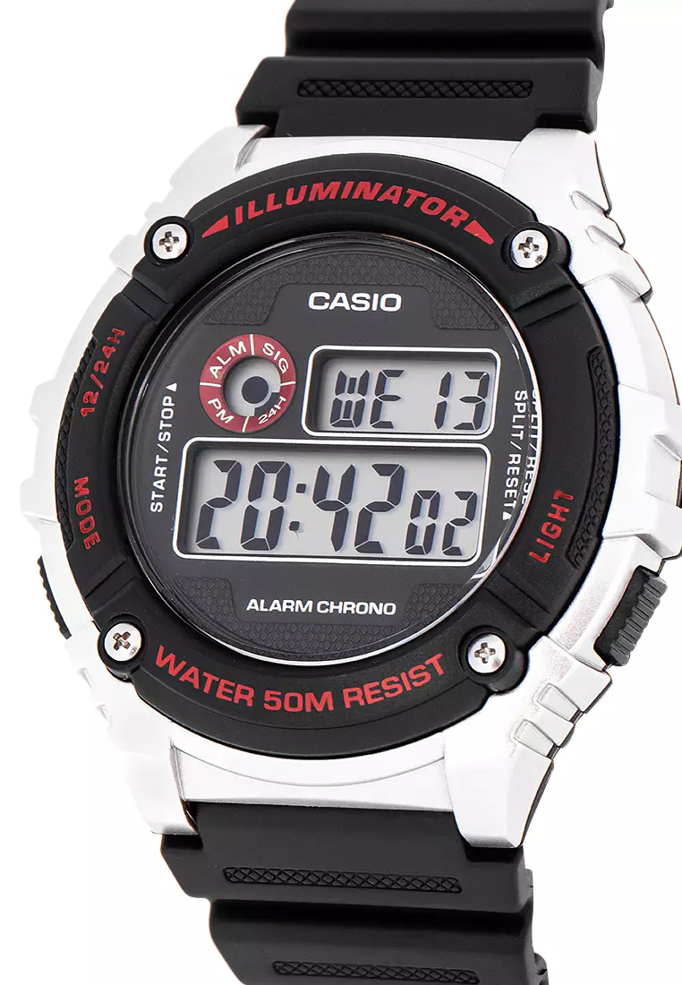 Buy Casio Digital Watch W-216H-1C 2025 Online | ZALORA Philippines