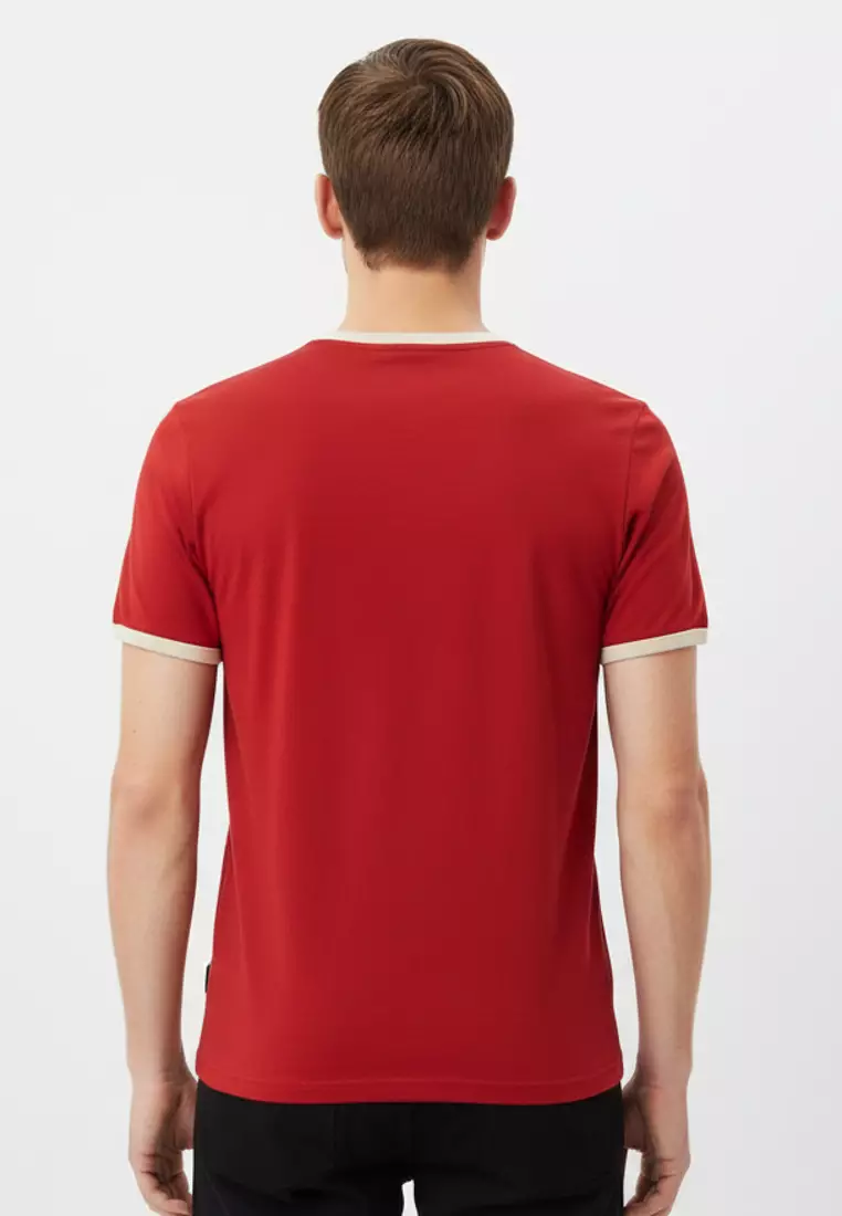 Buy Ego Round Neck Waffle Tee Short Sleeves 2026 Online | ZALORA ...