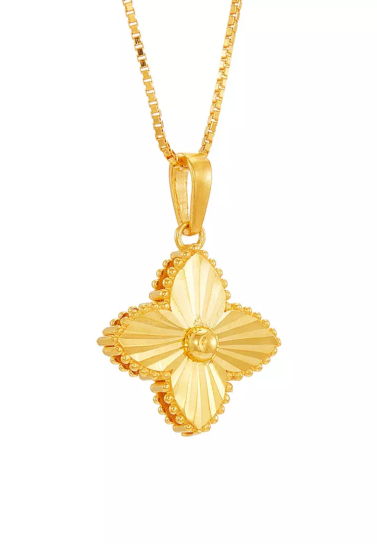 Buy HABIB HABIB Oro Italia 916 Yellow Gold Pendant GP53231023 Online ...