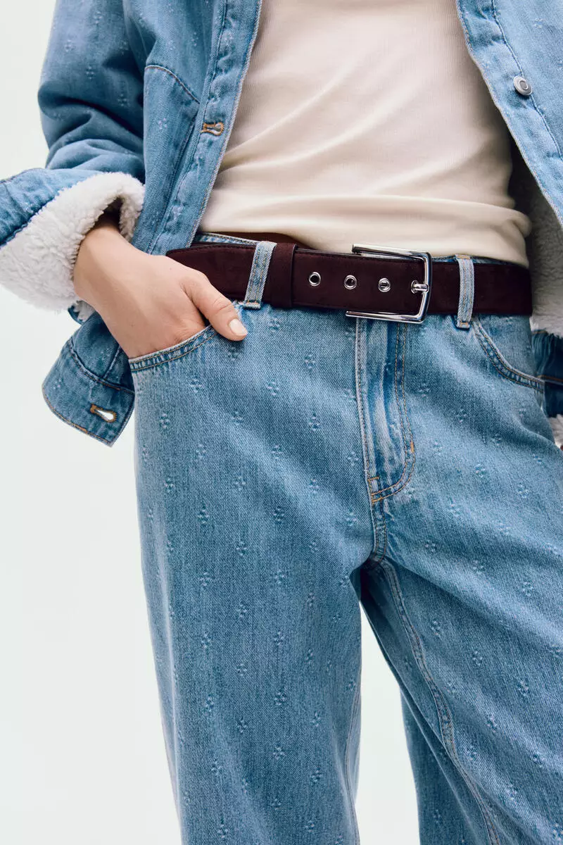 Buy H&M Wide High Waist Jeans 2025 Online | ZALORA
