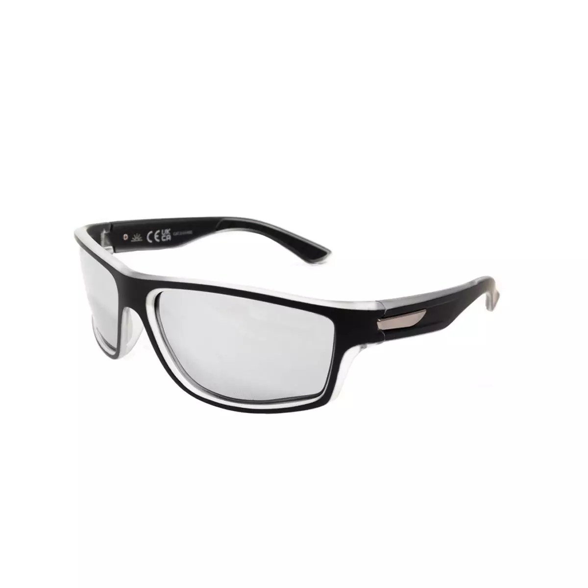 Jual SUNSET EYEWEAR Black Reflective Lens Rectangle Sporty Sunglasses ...