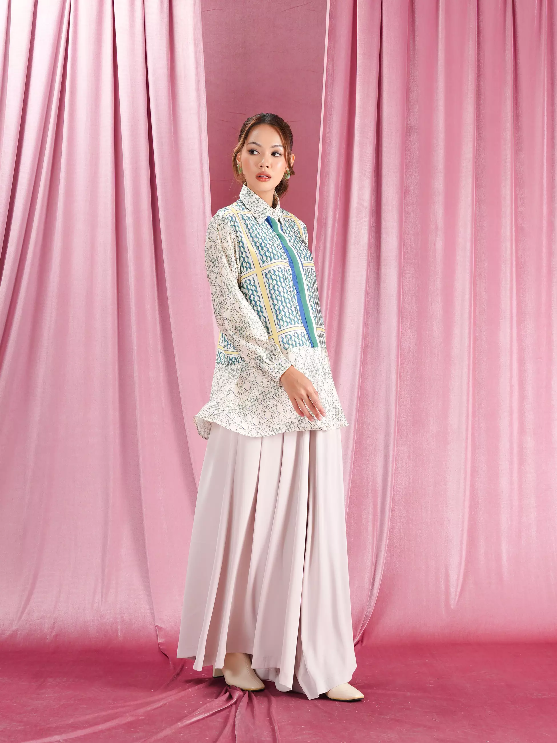 Jual Aleza Aleza - Lina Shirt Mix Original 2024 | ZALORA Indonesia