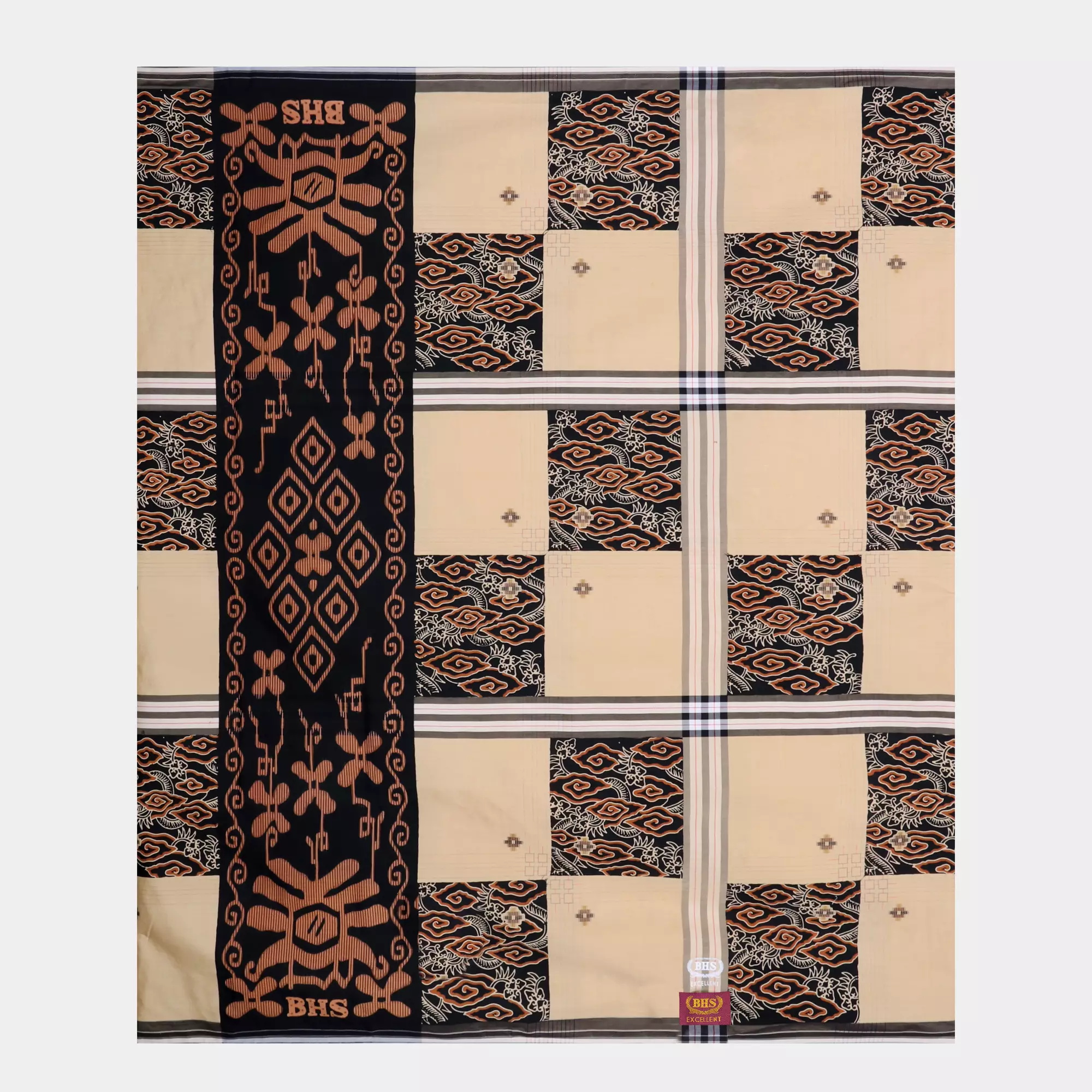 Jual BHS Sarung BHS Excellent Gold Motif E59 SBA 026 Original 2025 ...