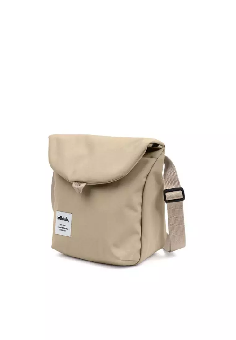 Buy Hellolulu Hellolulu Desi Sling Bag Recycled (Fog Khaki) Online | ZALORA Malaysia