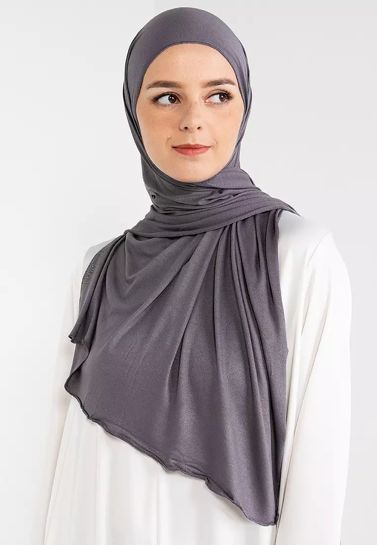 Buy KASHKHA TEXTURE JERSEY RECTANGLE SCARVES Online | ZALORA Malaysia