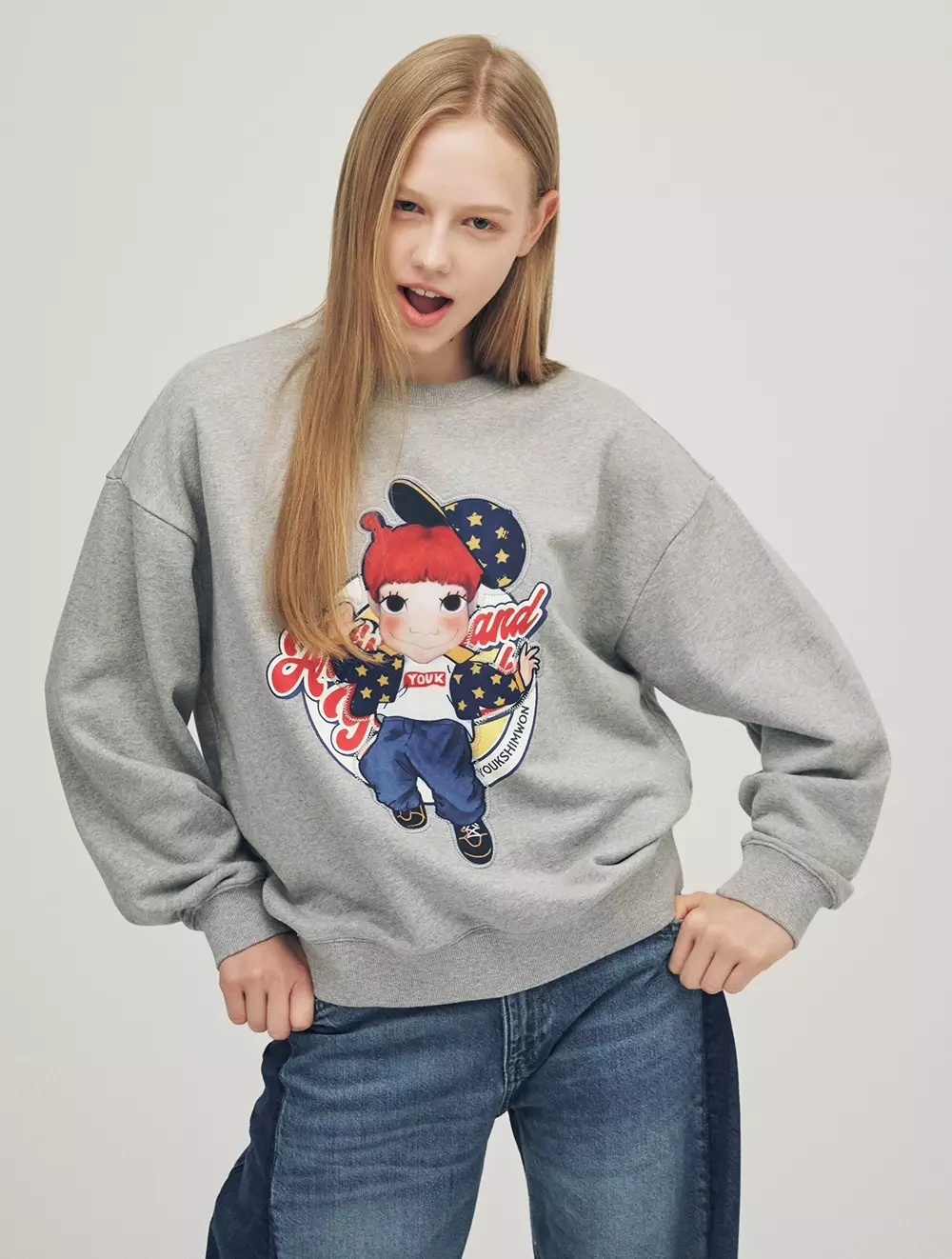 Jual Youk Shim Won Runner Sweatshirt F Gaeddongi Original 2025 | ZALORA ...