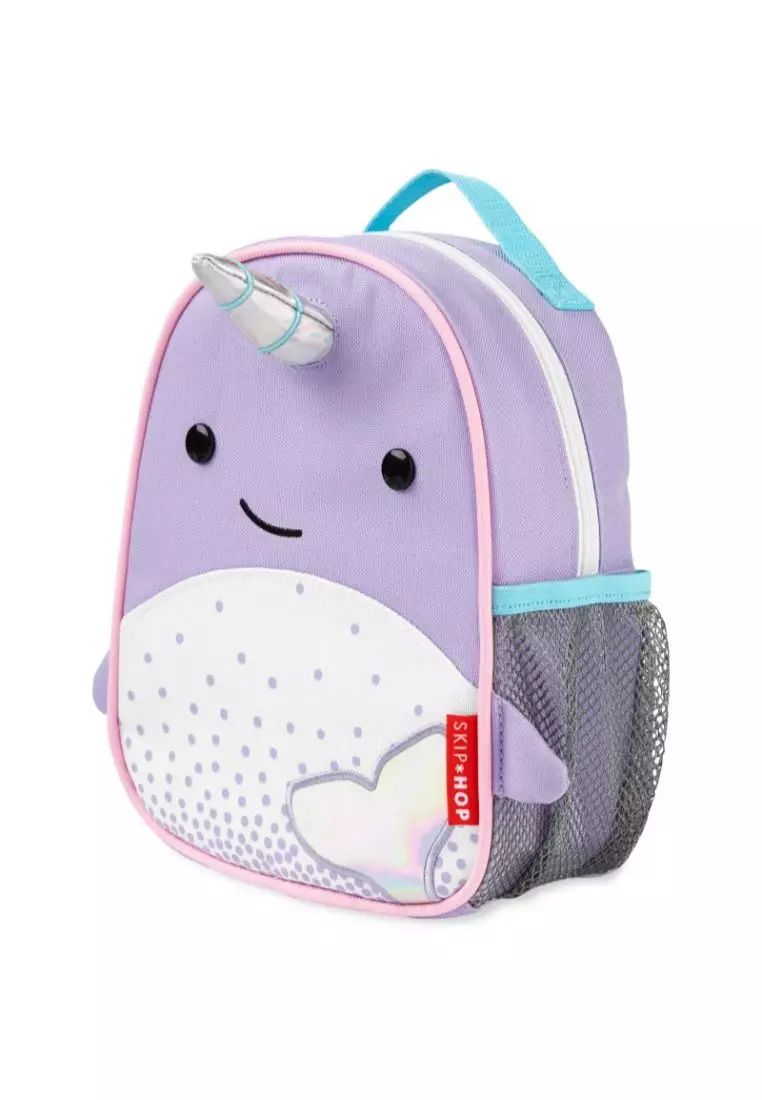Buy Skip Hop Zoo Mini Backpack with Reins - Narwhal Online | ZALORA ...
