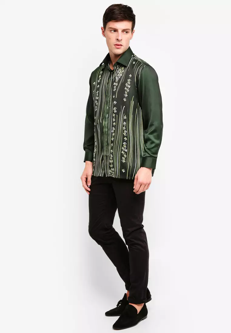 Buy Gene Martino Men's Batik Art Strip Online | ZALORA Malaysia