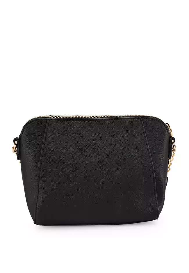 Unisa Saffiano Sling Bag With Metal Chain Strap 2024 | Buy Unisa Online ...