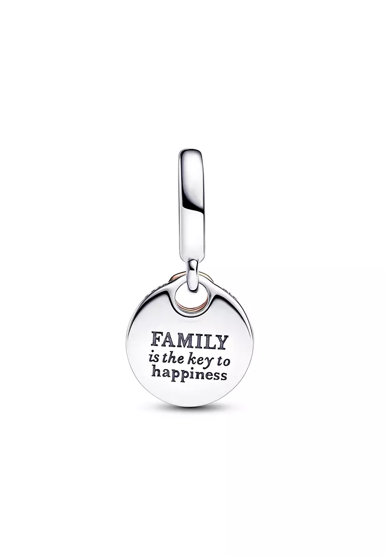 Buy Pandora Two-tone Key to Happiness Double Dangle Charm 2025 Online ...