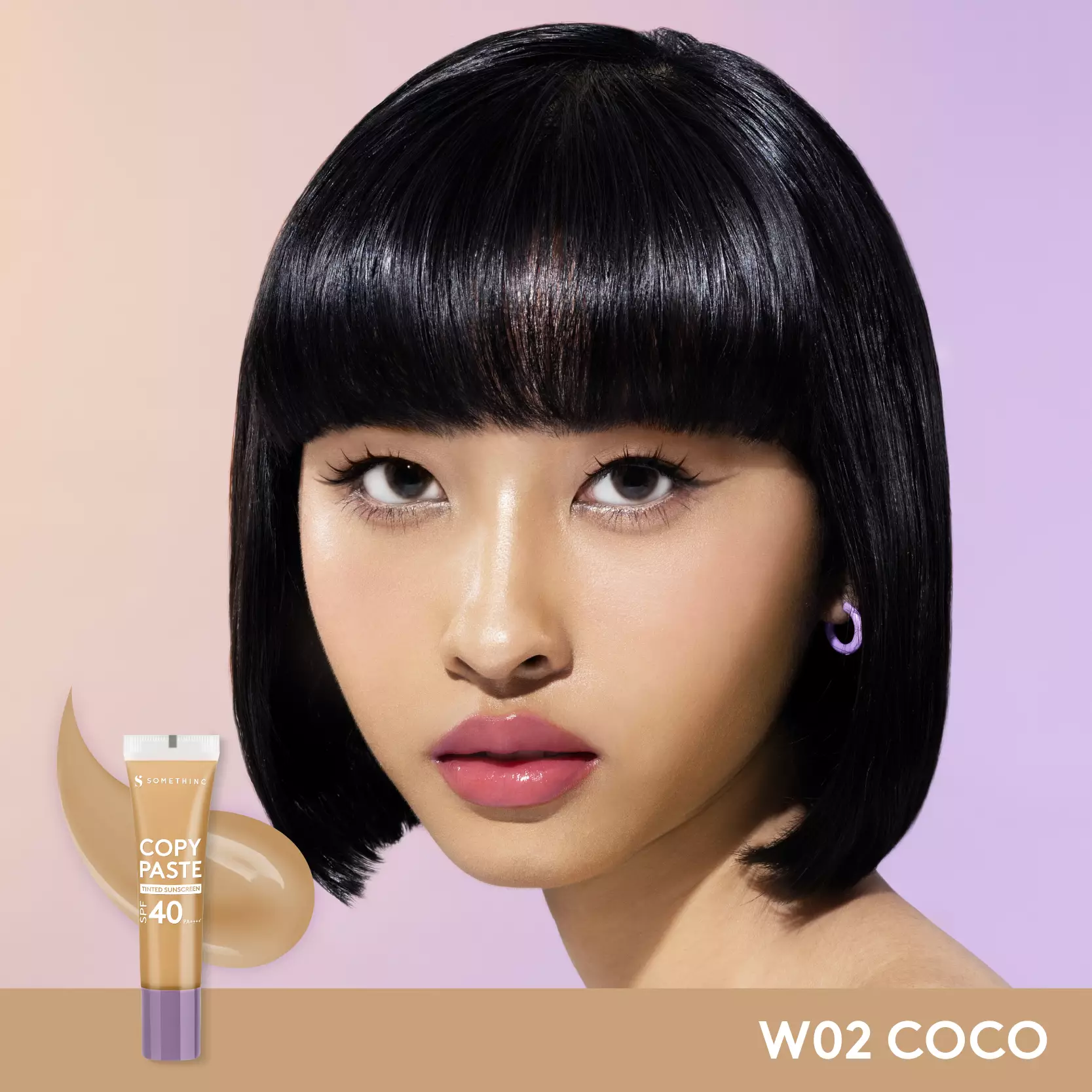 Jual SOMETHINC SOMETHINC Copy Paste Tinted Sunscreen SPF 40 PA++++ - Skin Tint W02 Coco Original ...