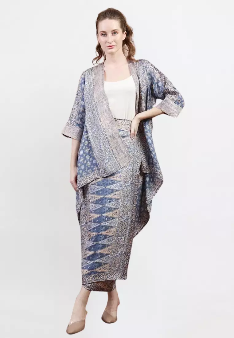 Jual Nayara Batik Set Amira Na Setelan Batik Viscose Set Pesta