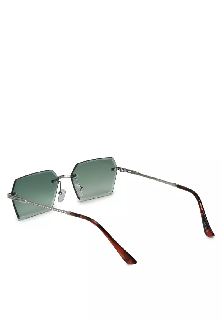 Jual ALDO Kaaolle Rimless Rectangular Sunglasses Original 2025 | ZALORA ...