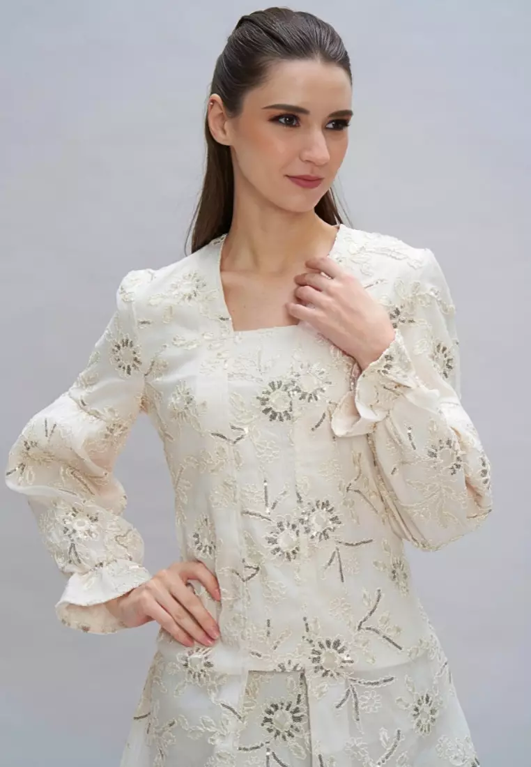 Buy Loveaisyah Brokat Long Kebaya & Brokat Maxi Skirt 2025 Online | ZALORA