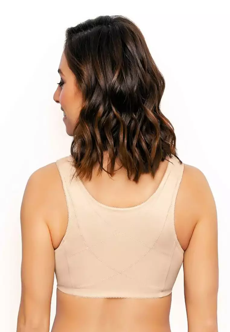 Buy Exquisite Form Front Close Cotton Posture Control Bra 2025 Online ...