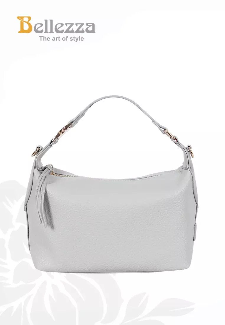 Jual Bellezza Bellezza Handbag 613633-01 Light Grey Original 2024 ...