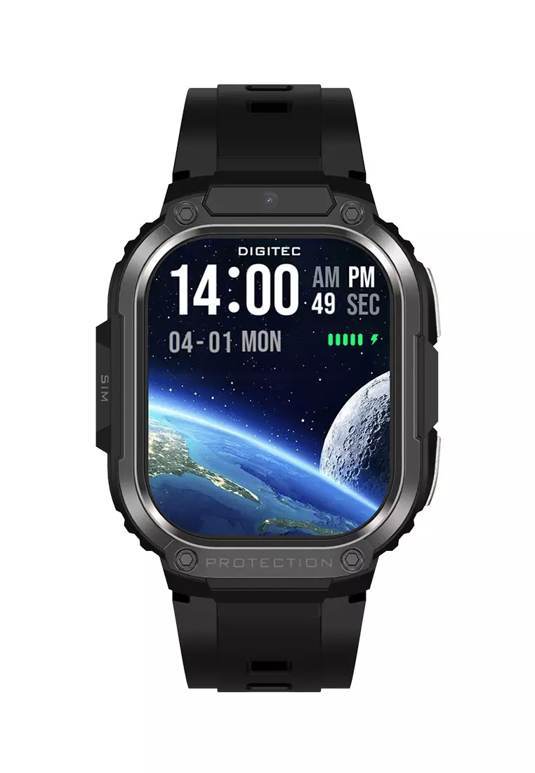 Jual Digitec Digitec Smartwatch Jam Tangan Pria - Black - Resin Strap ...