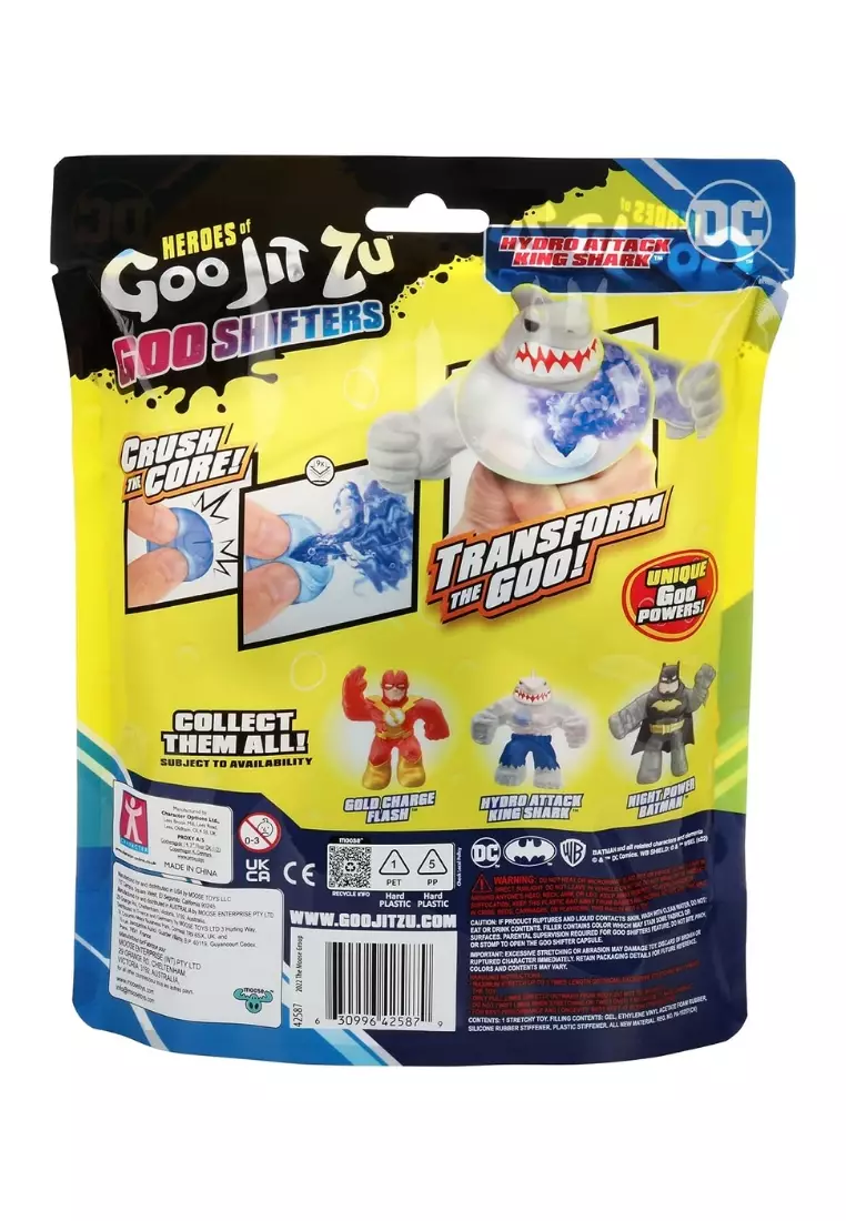 Buy Hero’s of Goo Jit Zu Heroes of Goo Jit Zu Goo Shifters DC Super Villain Stretchy Action ...