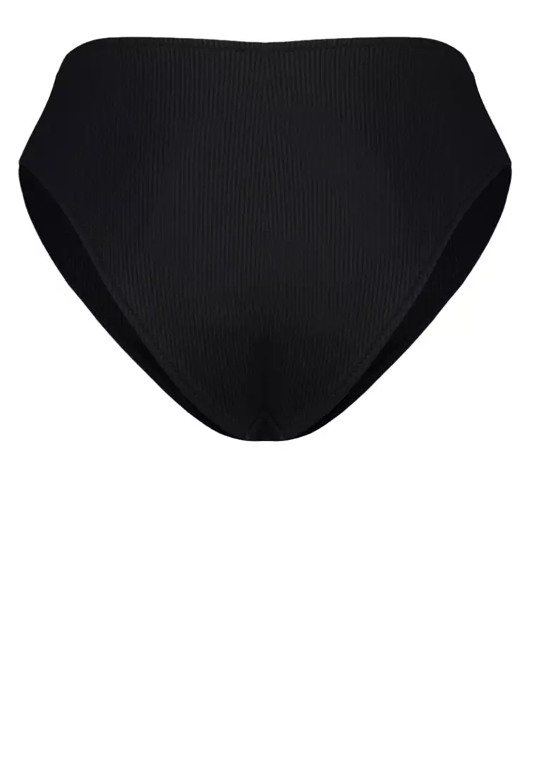 Buy Trendyol Textured High Waist Regular Bikini Bottom 2026 Online ...