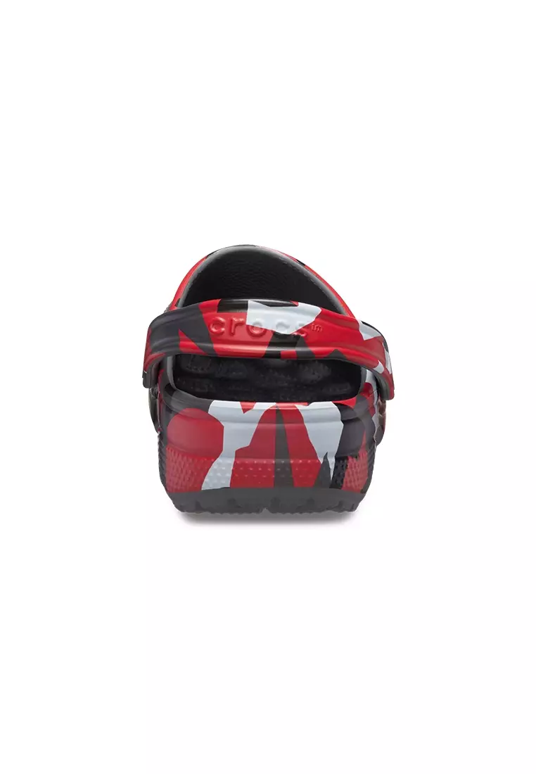 Buy Crocs Classic Geo Camo Clog in Slate Grey Multi 2025 Online ...