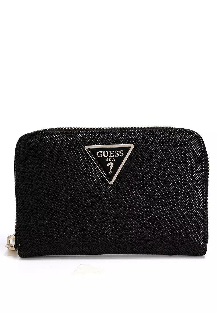 Buy GUESS Laurel Medium Zip Around Wallet 2025 Online | ZALORA Philippines