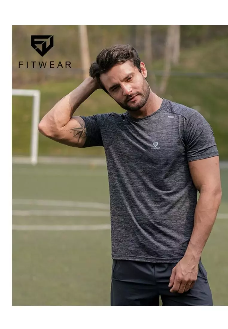 Jual FITWEAR Fitwear - Kaos Olahraga Running Pria JOSEPH REFLECTIVE ...