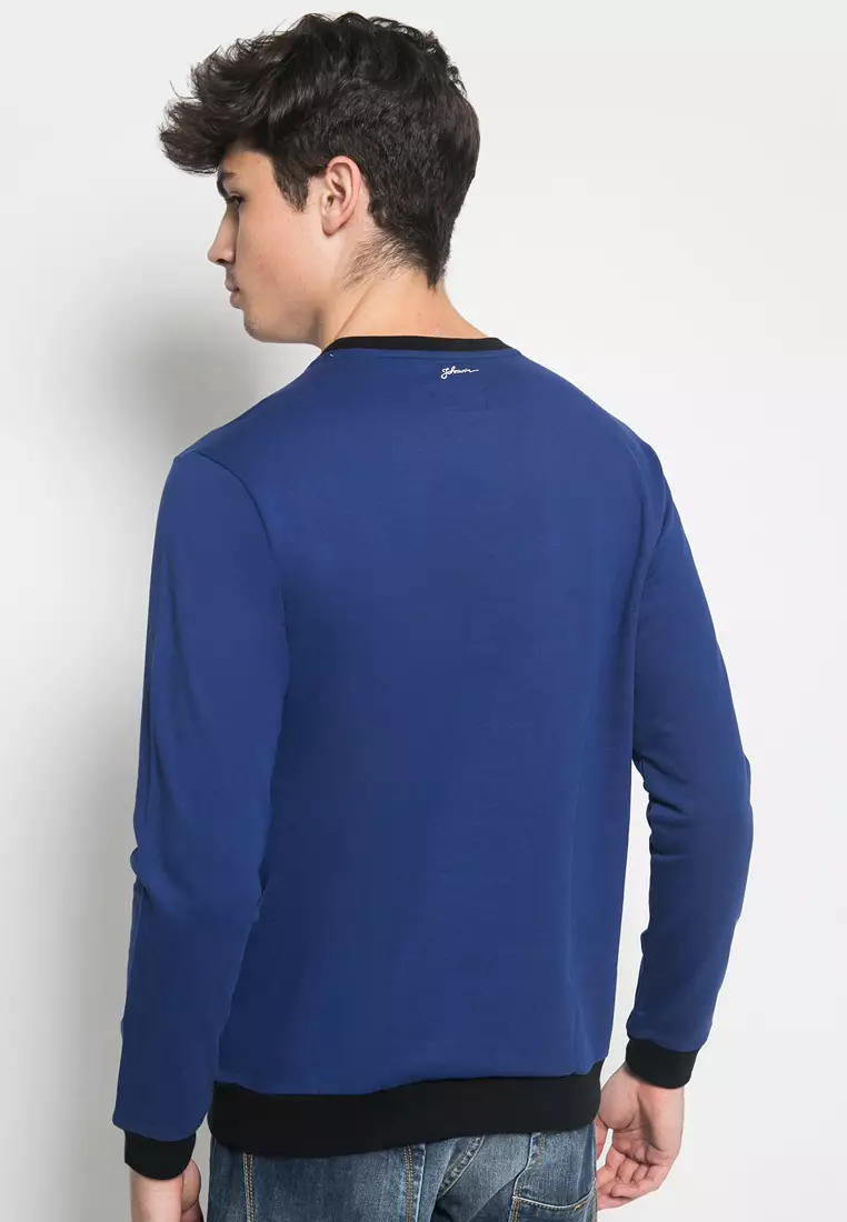 Jual Johnwin Johnwin Slim Fit - Kaos Casual - Kaos Sablon - Lengan ...