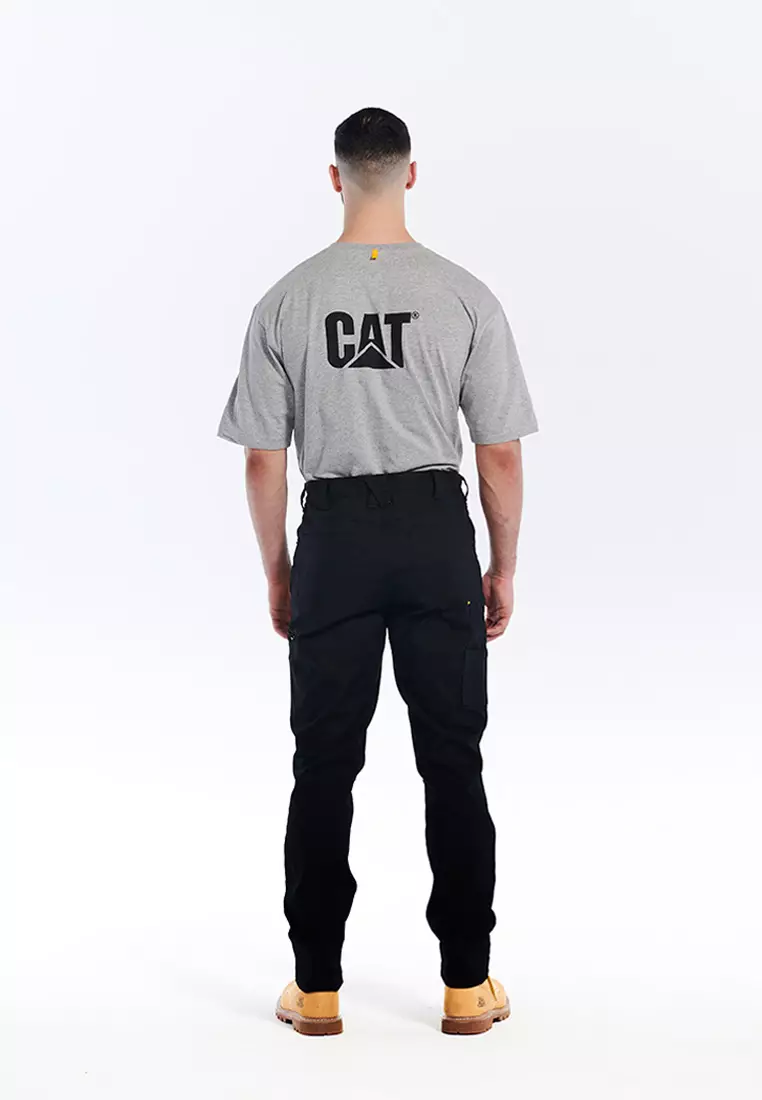 Buy Caterpillar Men's Stretch Canvas Utility Pants - Black (1810103-INT ...