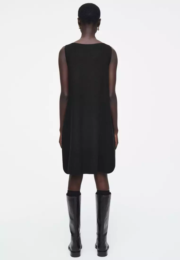 Buy COS Panelled Wool Shift Dress 2025 Online | ZALORA