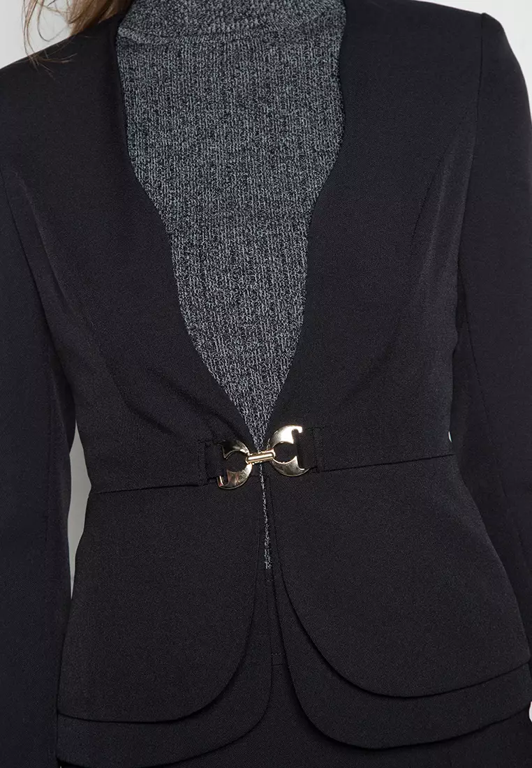 Buy Well Suited Buckled waist blazer 2026 Online | ZALORA Philippines