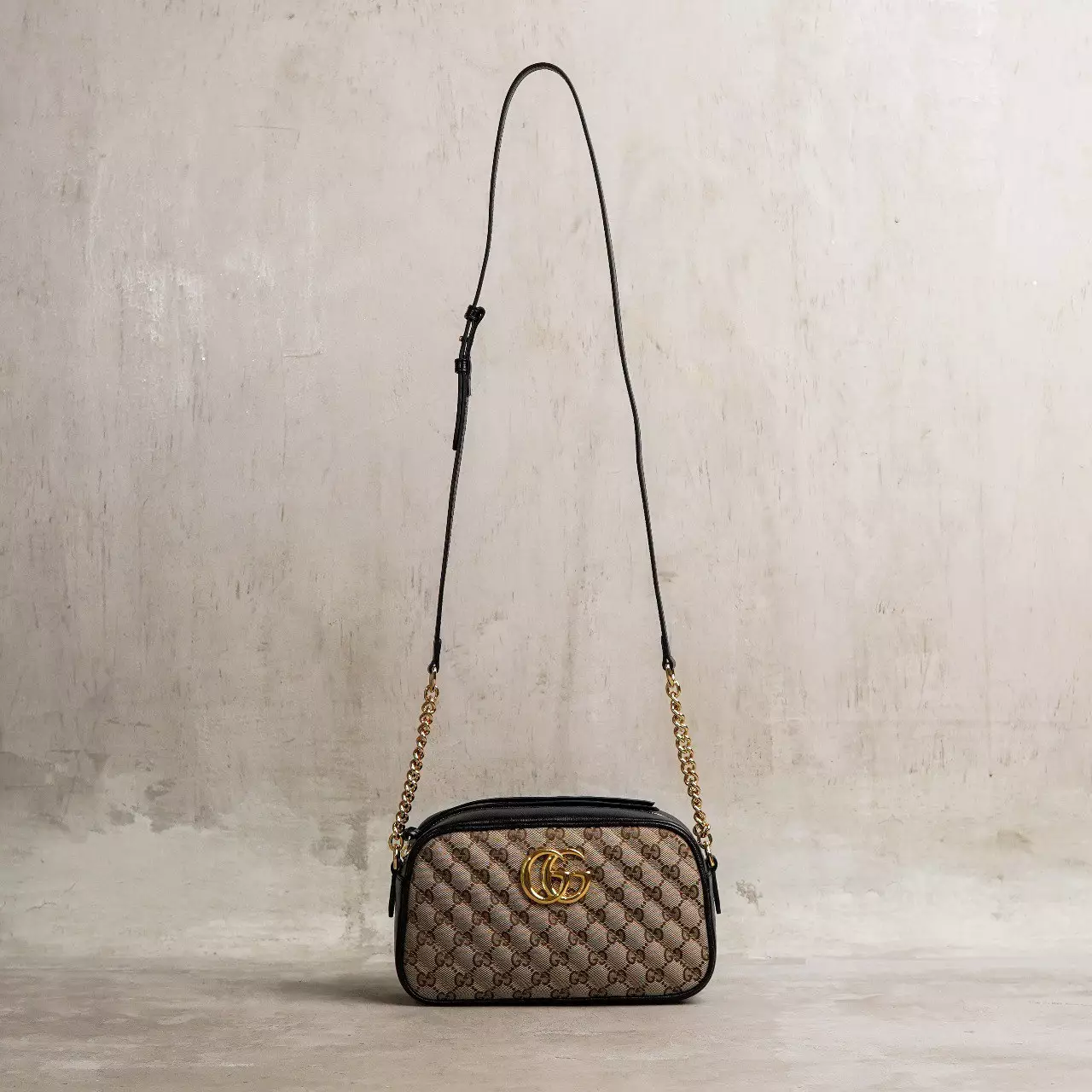 Jual Gucci Tas GUCCI GG MARMONT BROWN GHW CAMERA BAG SMALL 100% ...