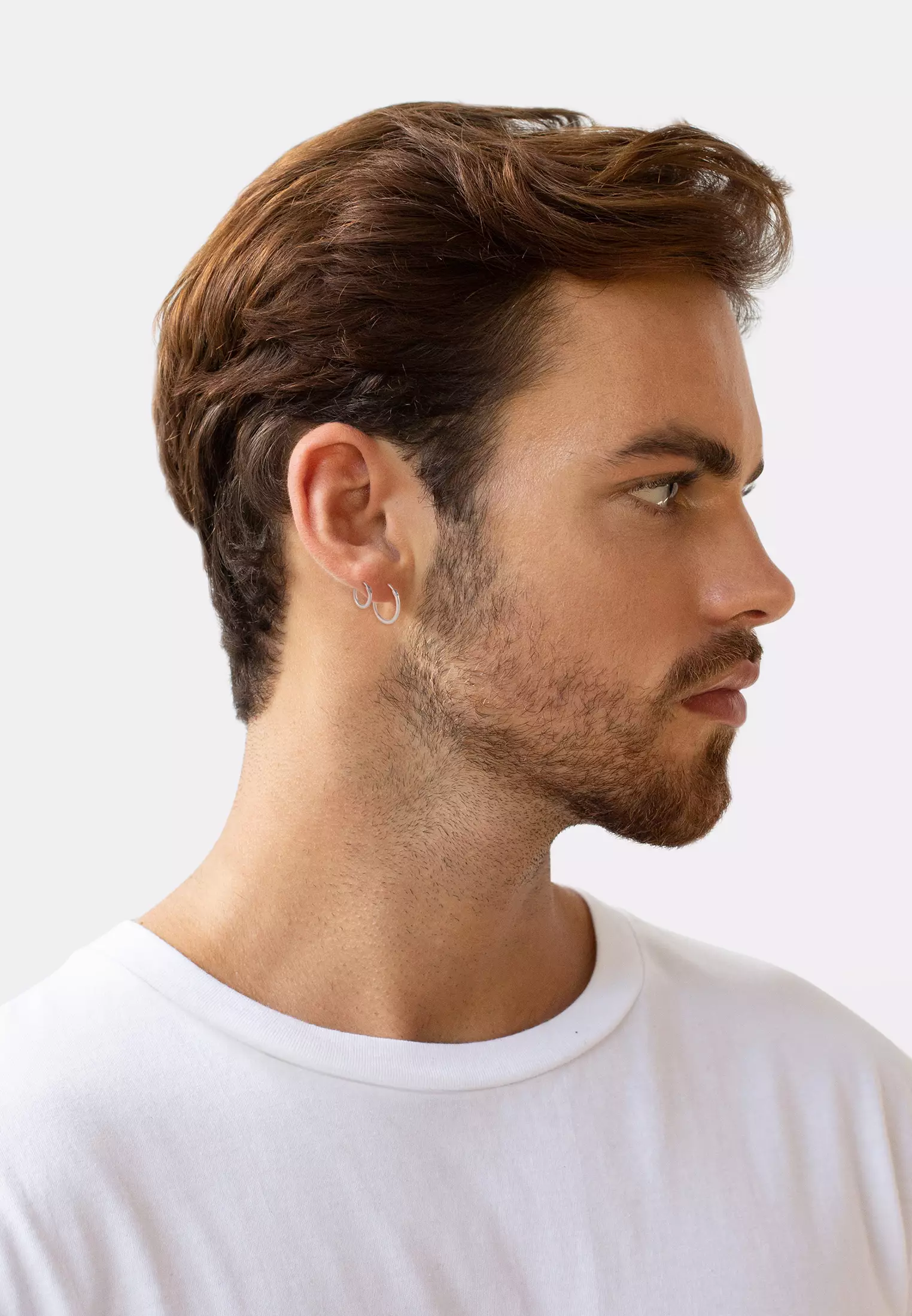 Buy Kuzzoi Men's Silver Classic Hoop Earring Set 2026 Online | ZALORA